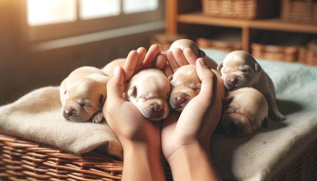 Newborn Puppy Care: To Touch or Not? – DR. EMMANUEL FONTAINE
